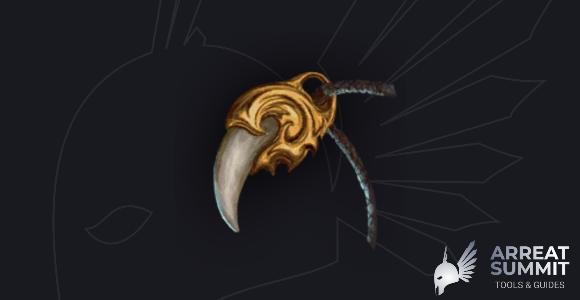 The Fang - Unique Bone Amulet