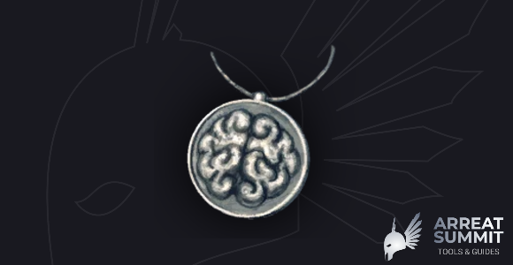 Strong Mind - Unique Copper Amulet
