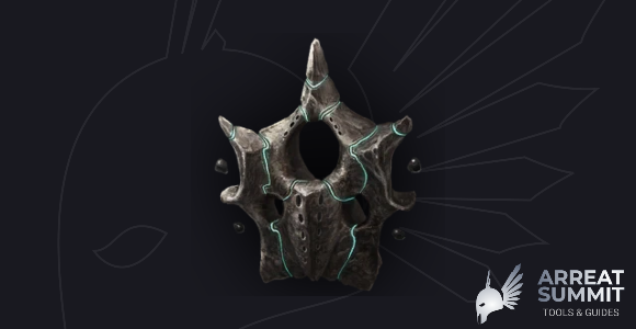 Symbol of Demise - Unique Rune Stone