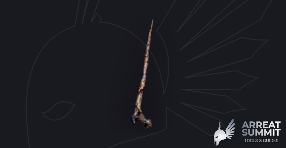 Pebbles' Femur - Unique Ivory Wand